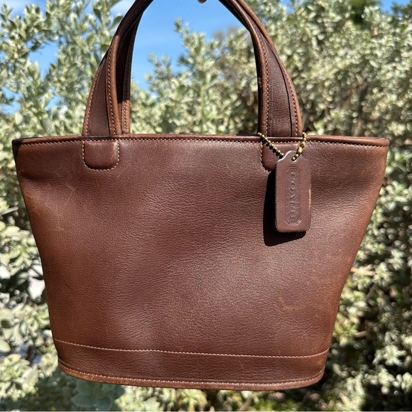 Coach | Bags | Vintage Coach Brown Mini Bag | Poshmark